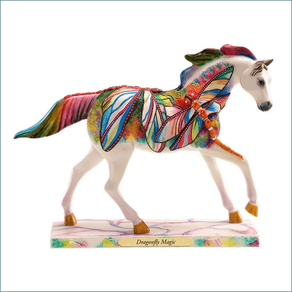 Trail of Painted Ponies DRAGONFLY MAGIC HORSE FIGURINE - 2 E/985 - BNIB ...