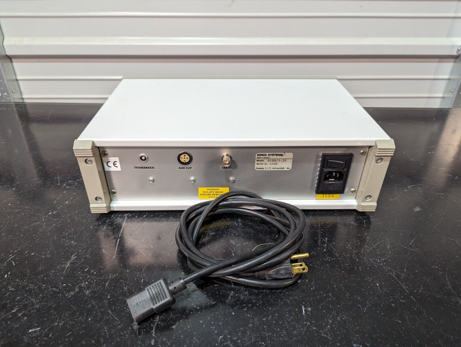 Sonic Systems P100 Sonic Processor Controller Model P100/3-20 / 30 DAY ...