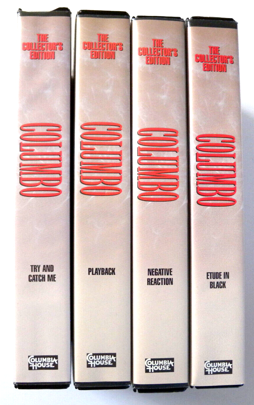 Lot of 4 Columbo Columbia House Collector's and similar items