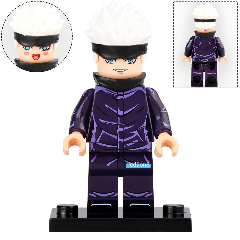 Gojo Satoru Jujutsu Kaisen Lego Compatible Minifigure Bricks - Building ...