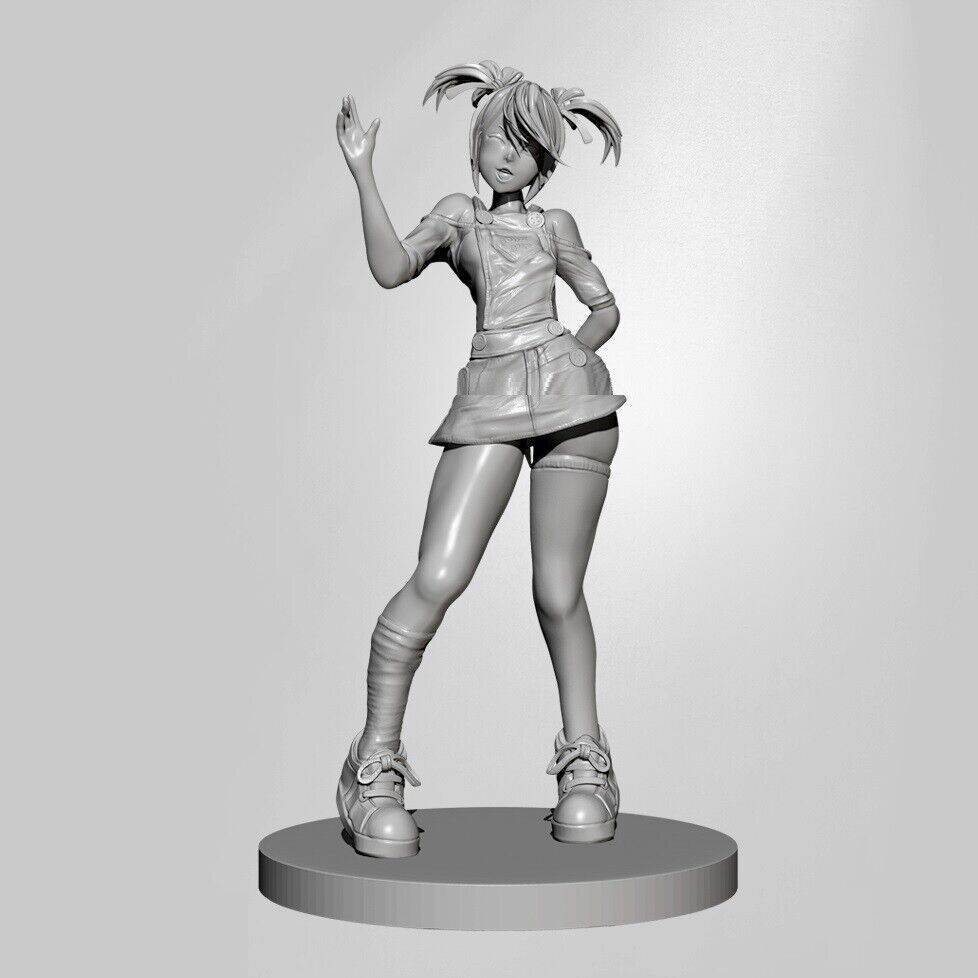 1/24 75mm Resin Model Kit Asian Beautiful Girl Woman Unpainted - Figures