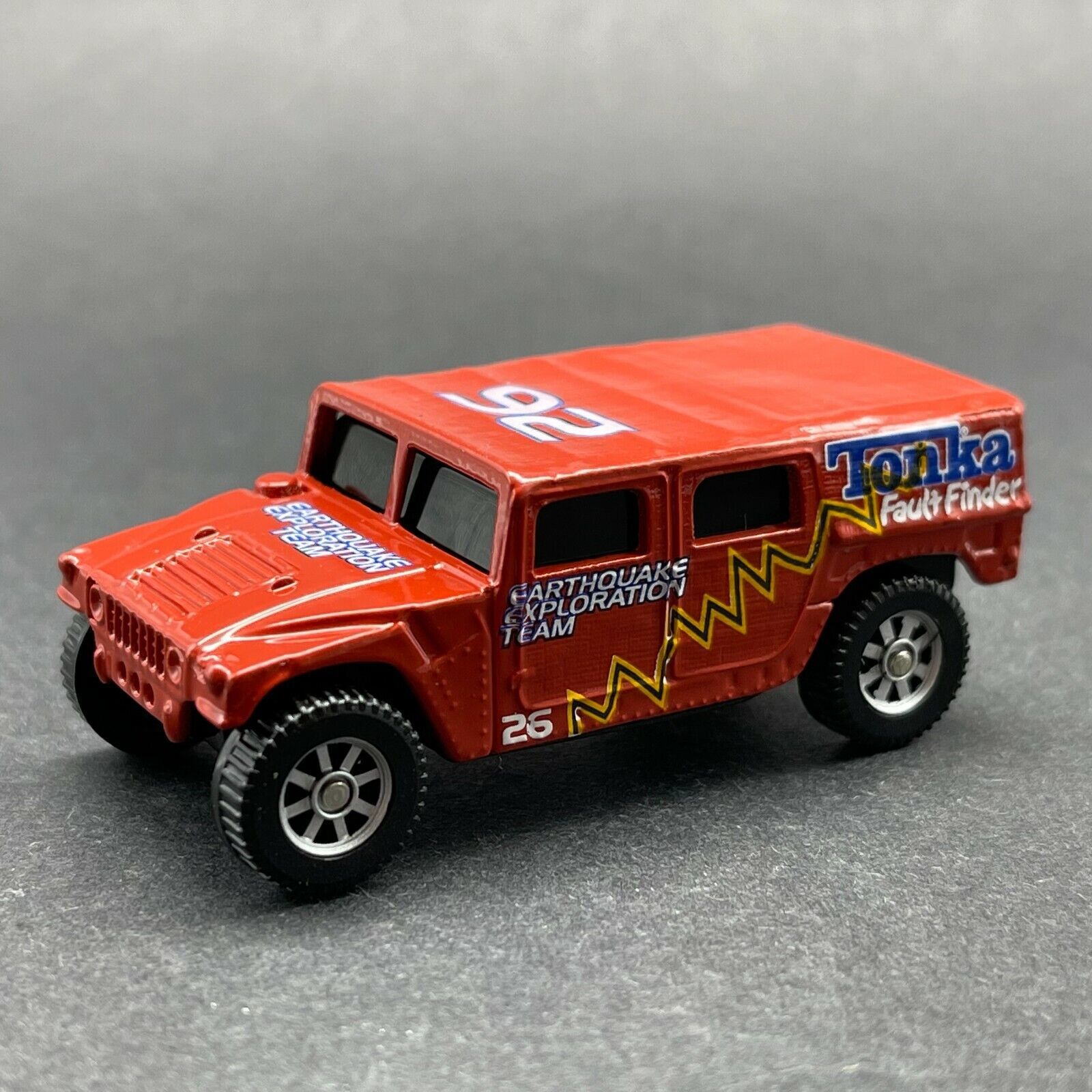Maisto Tonka Racing Humvee Hummer Fault Finder SUV Diecast Car Red ...
