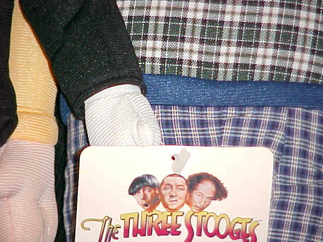 The Three Stooges Plush Dolls With Tags By Play By Play Moe Joe and ...
