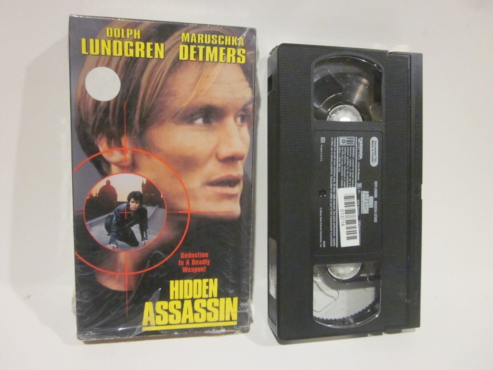 Hidden Assassin (VHS, 1996) Dolph Lundgren Maruschka Detmers Action ...
