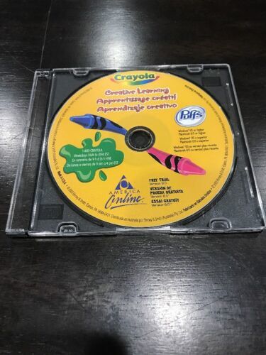 Crayola Creative Learning - PC CD Computer game Disc Only Puffs - Video ...