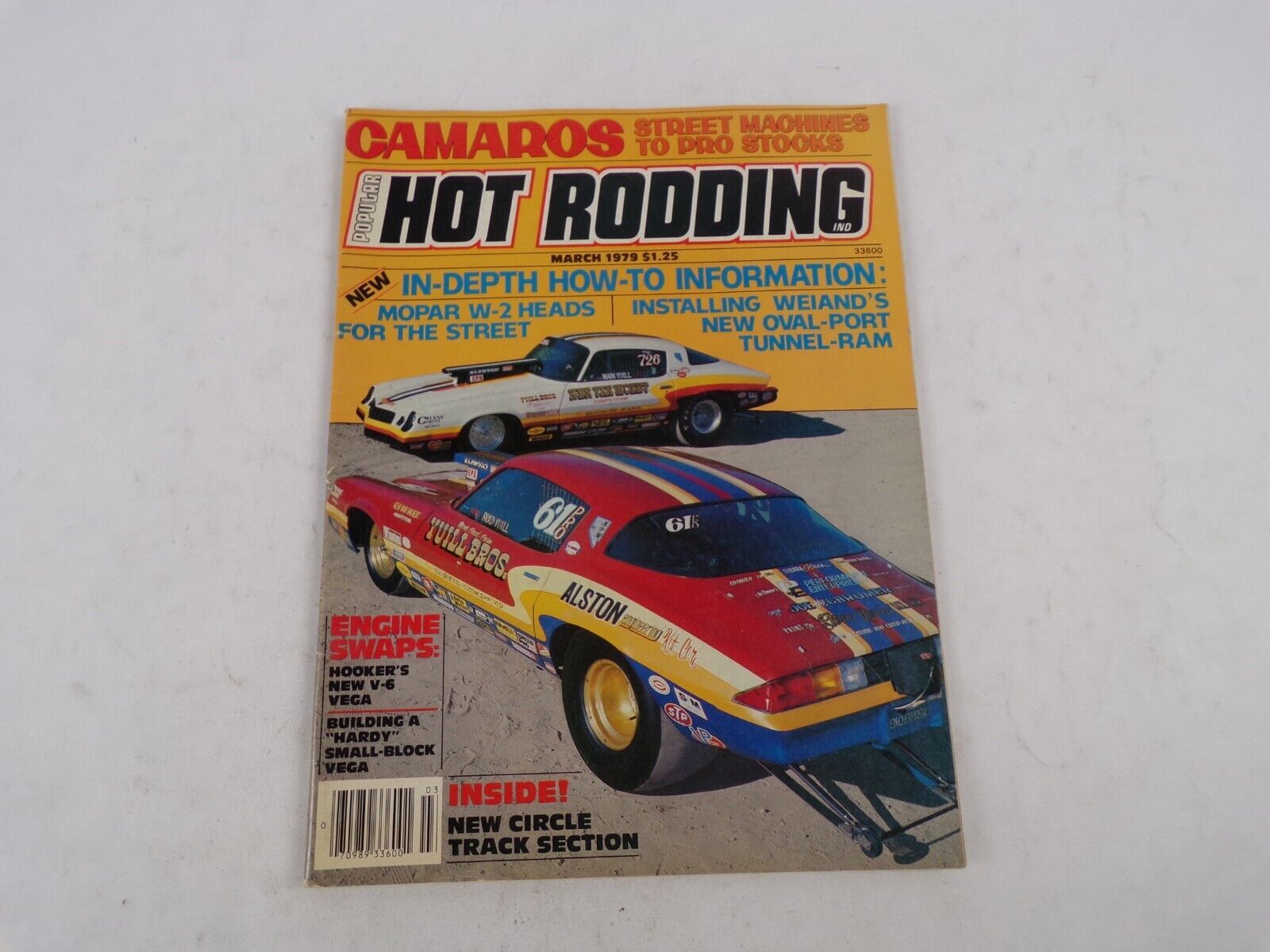 March 1979 Hot Rod Magazine Camaros Street Machines To Pro Stooks New ...
