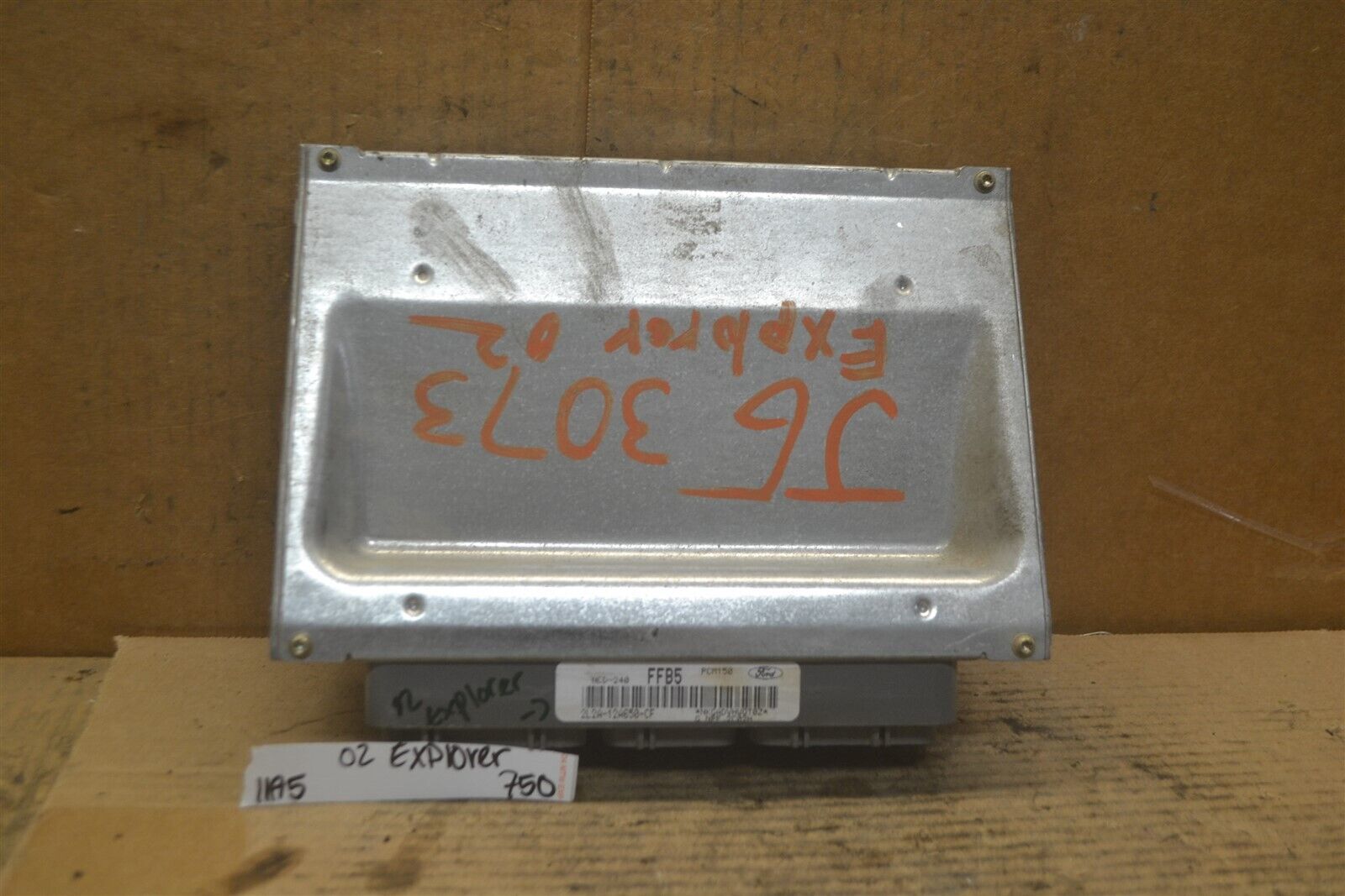 2002 Ford Explorer Engine Control Unit ECU 2L2A12A650CF Module 750-11a5 - Engine Computers