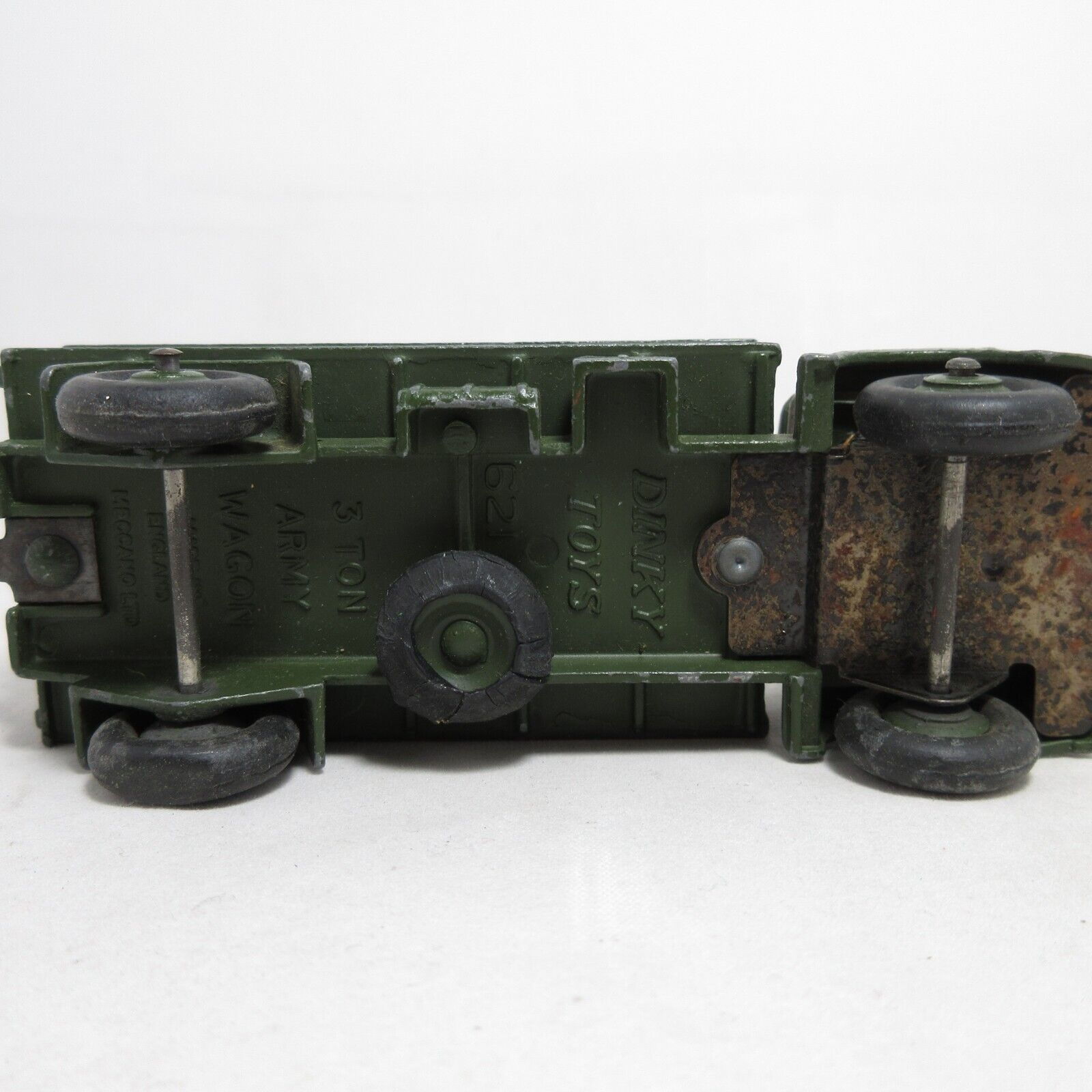 Meccano Military 3-Ton Army Wagon Truck No.621 w/ Driver England Vtg ...