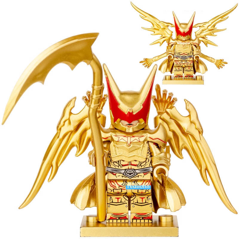 Batman (Hellbat Gold Armor) DC Super Heroes Lego Compatible Minifigure ...