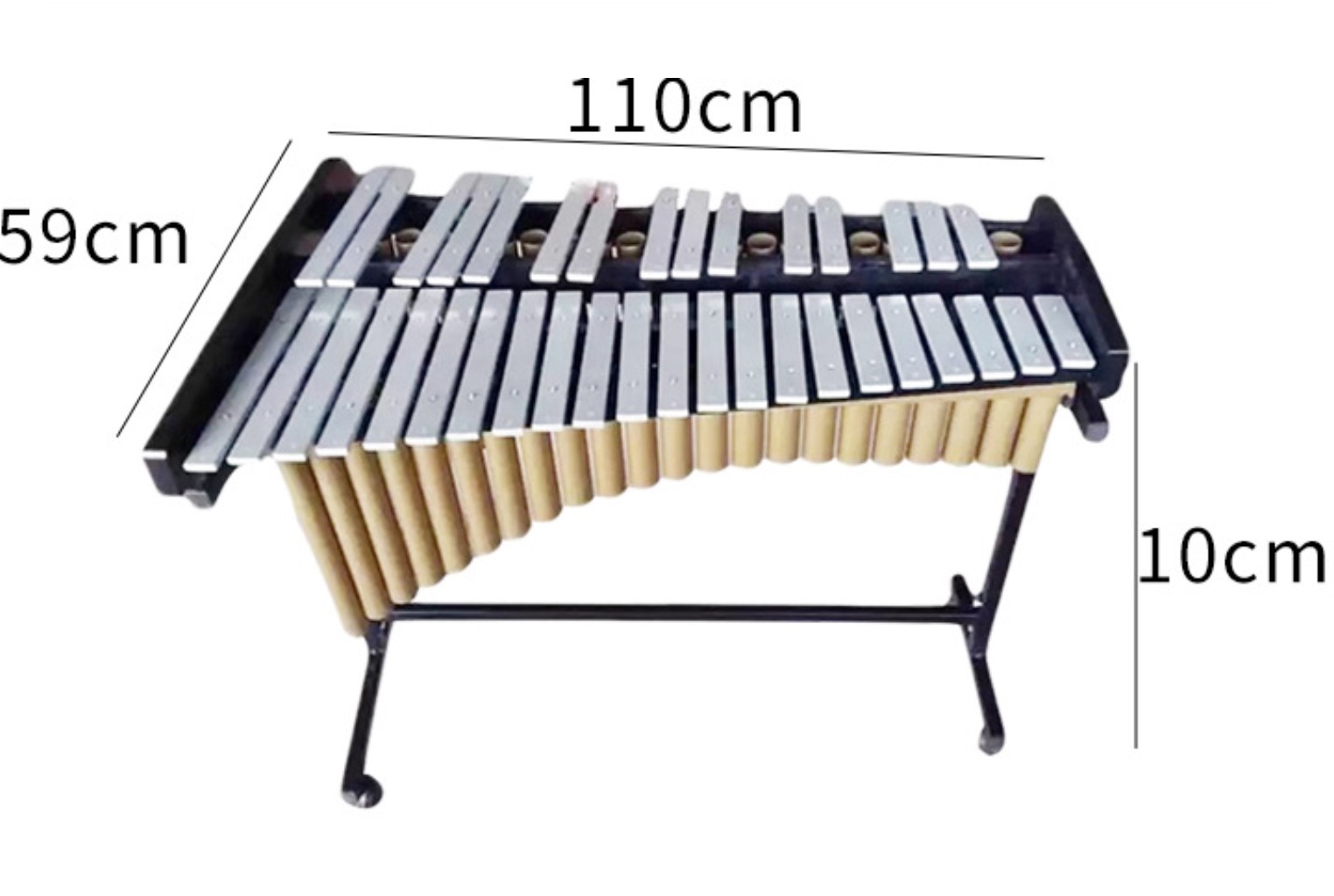 Marimba 37 tone aluminum keys Aluminum clavichord - Xylophones, Vibes ...