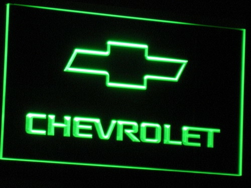 Chevrolet Illuminated Led Neon Sign Home Decor Room, Garage, Lights ...