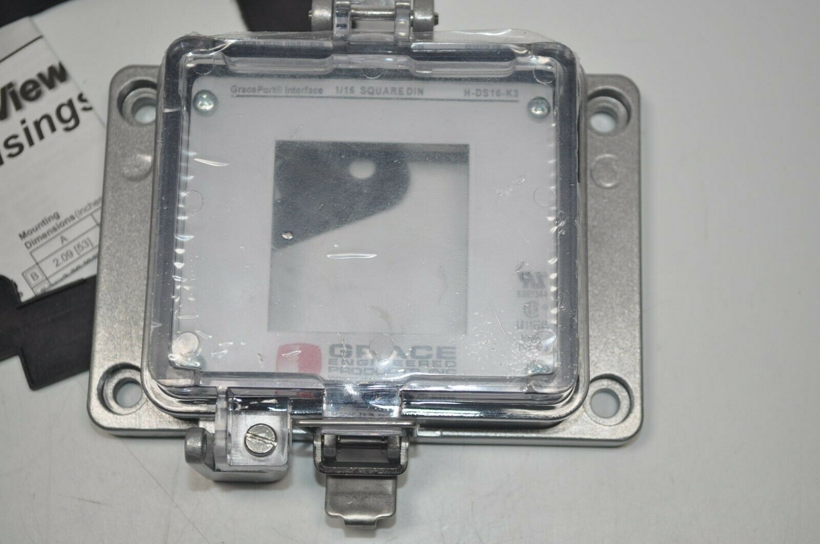 NEW Grace Engineered GracePort Panel Mount 1/16 Square DIN Interface ...