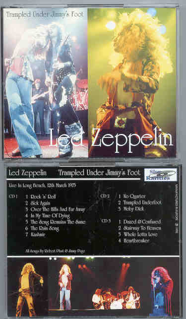 Led Zeppelin - Trampled Under Jimmy's Foot ( Silver Rarities ) ( 3 CD ...