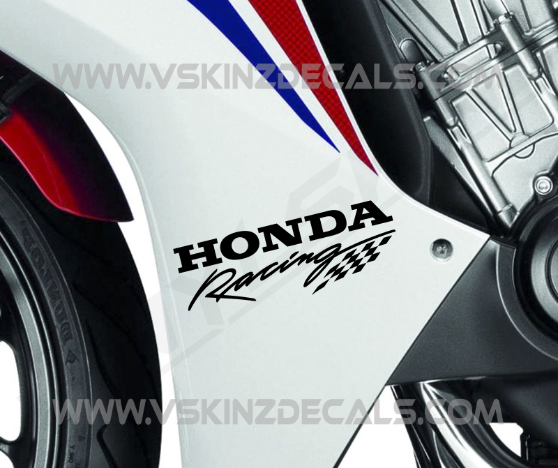 Honda Racing Logo Fairing Decals Stickers Premium Quality 5 Colors ...