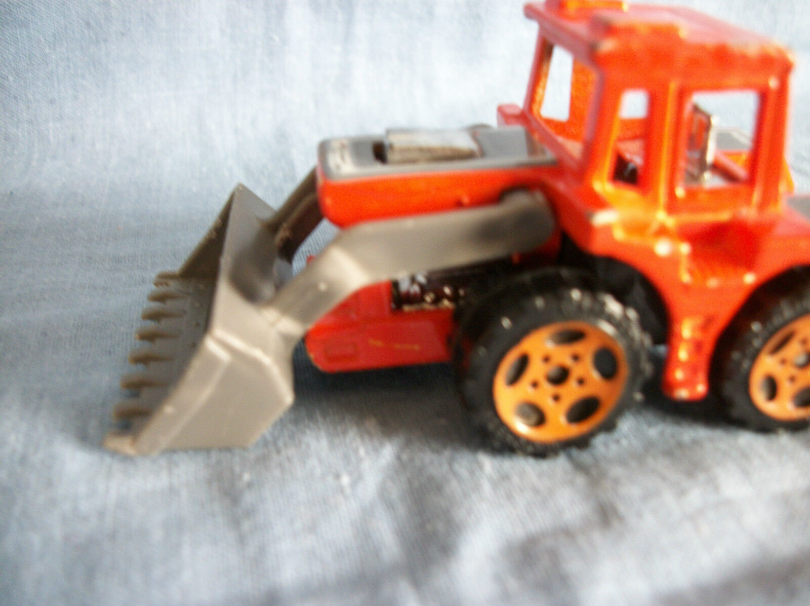 Vintage 1976 Matchbox Tractor Shovel Mattel Made in Thailand Dark ...