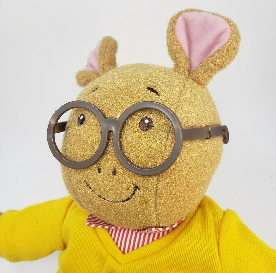 17" VINTAGE 1996 HASBRO PLAYSKOOL TALKING ARTHUR STUFFED ANIMAL PLUSH ...