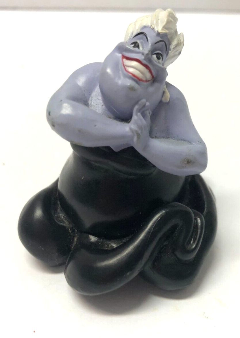 Disney The Little Mermaid URSULA the Octopus 2 1/2" PVC Cake Topper ...