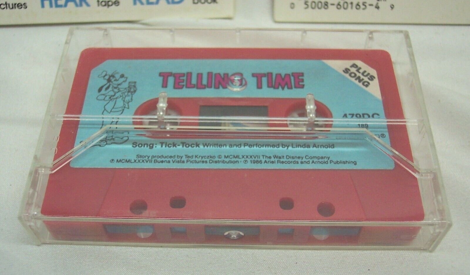 Walt Disney Mickey Mouse Telling Time / Counting Fun Read Along Book ...