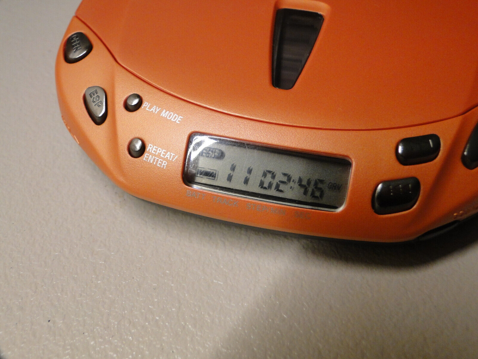 SONY CD Walkman Discman Portable CD Player D-E445 Orange Color - iPods ...