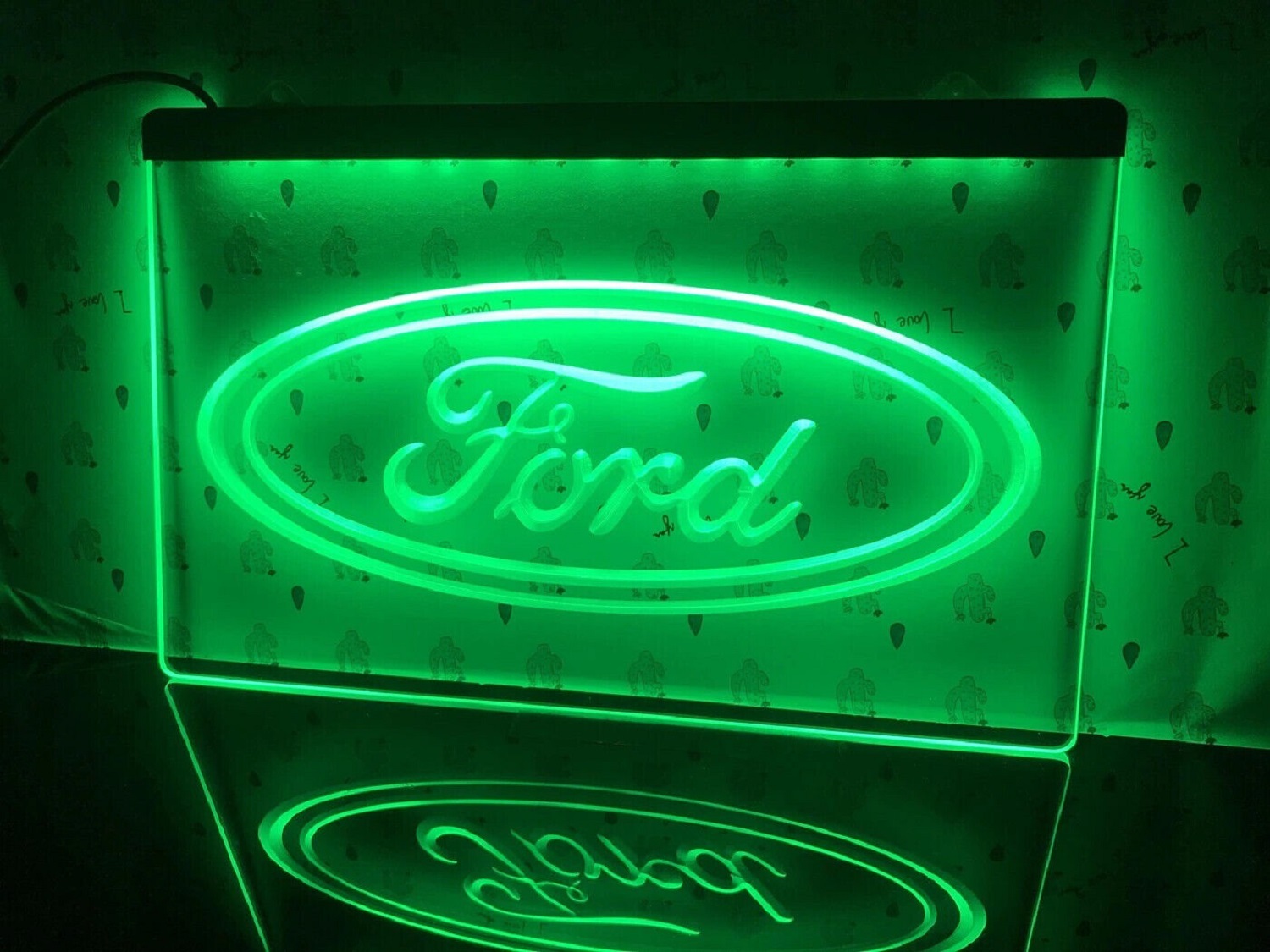 Ford Illuminated Led Neon Sign Home Decor, Room, Garage, Lights Décor ...