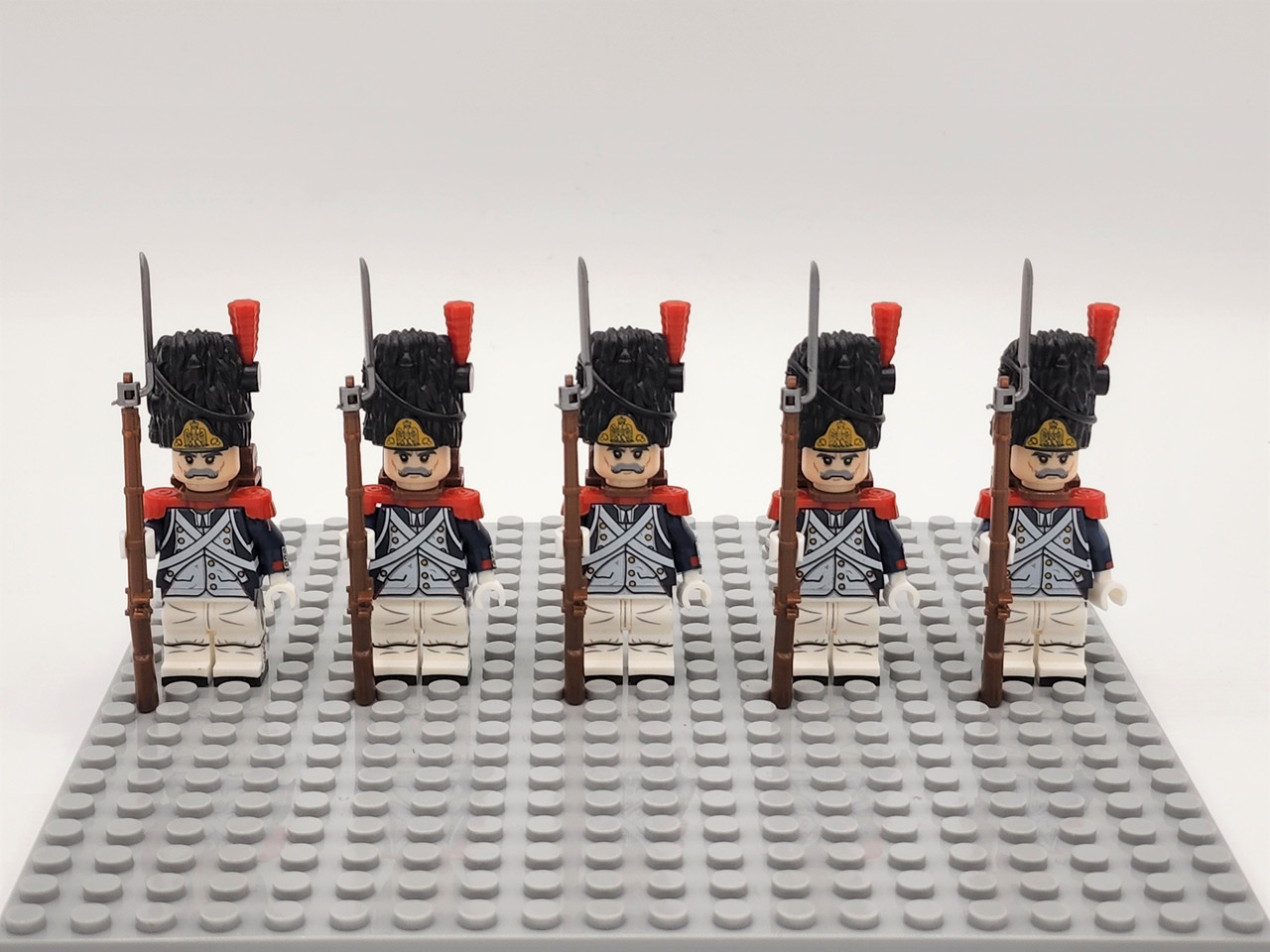 5Pcs French Old Guard Grenadiers French Army Napoleonic Wars ...
