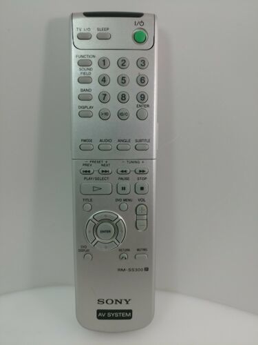 SONY RM-SS300 A/V Receiver Remote Control DAV-S800 HCD-S300 DAV-S300 ...