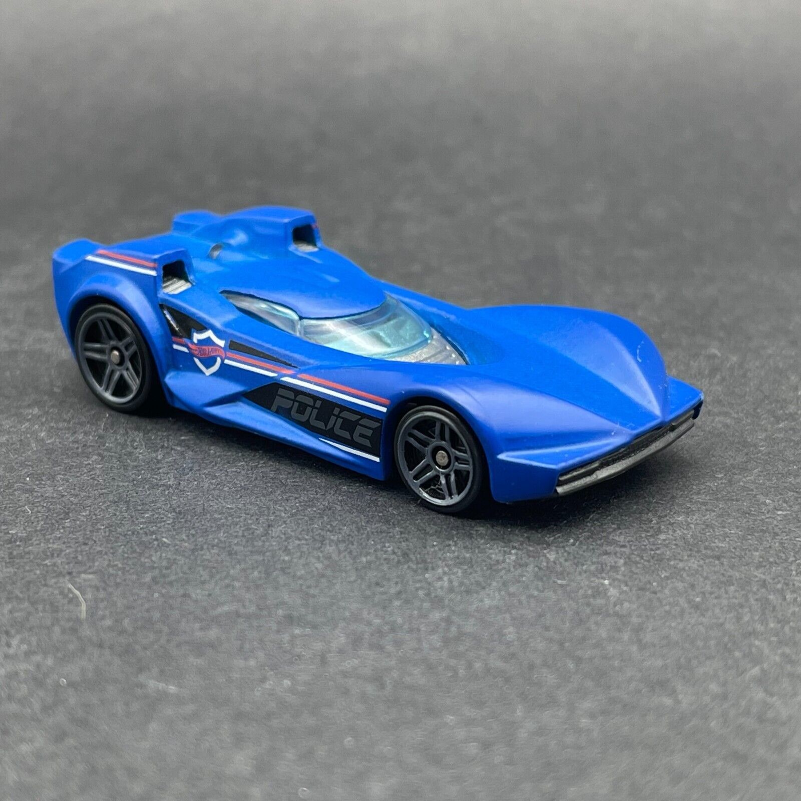 Hot Wheels Scoopa Di Fuego Police Car Vehicle Blue Diecast 1/64 Scale ...