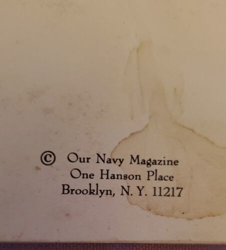 USS WITEK Navy Vintage Ephemera Photo Ship Our Navy Magazine - Navy