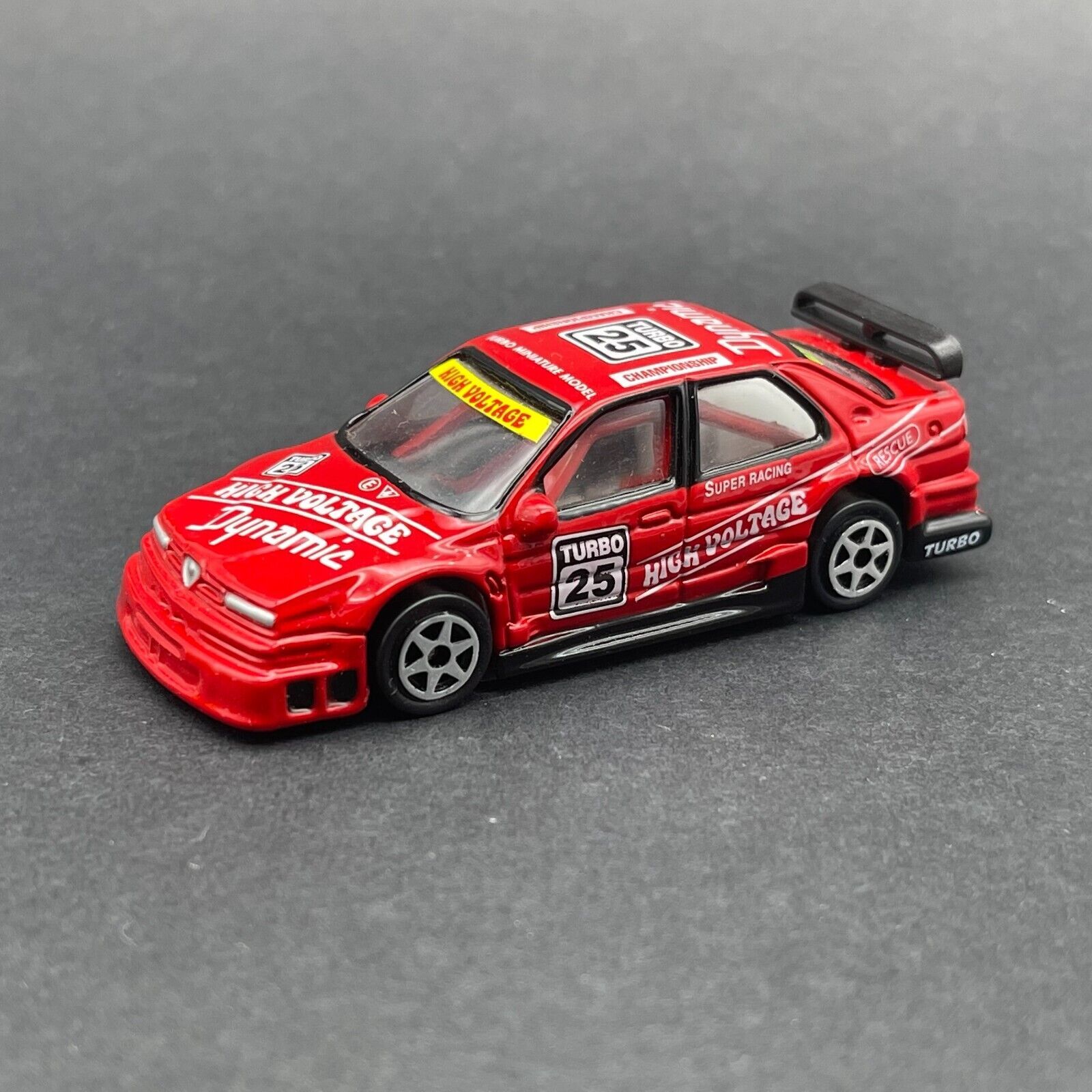 Fast Lane Diecast #25 High Voltage Dynamic Panther Turbo Race Car Red 1 ...