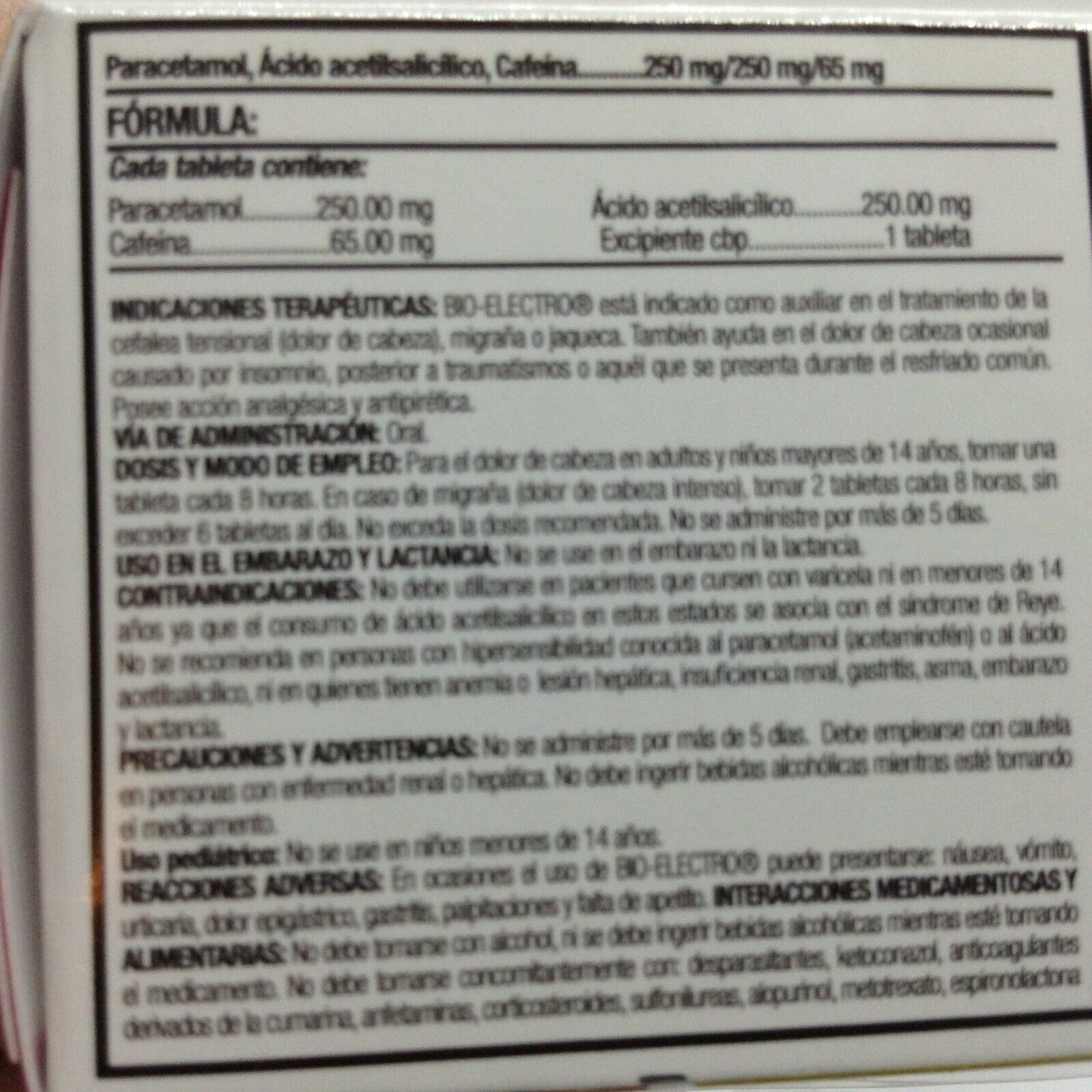 BIO-ELECTRO For Migrane And Headache / Para Migrana y dolores de cabesa ...