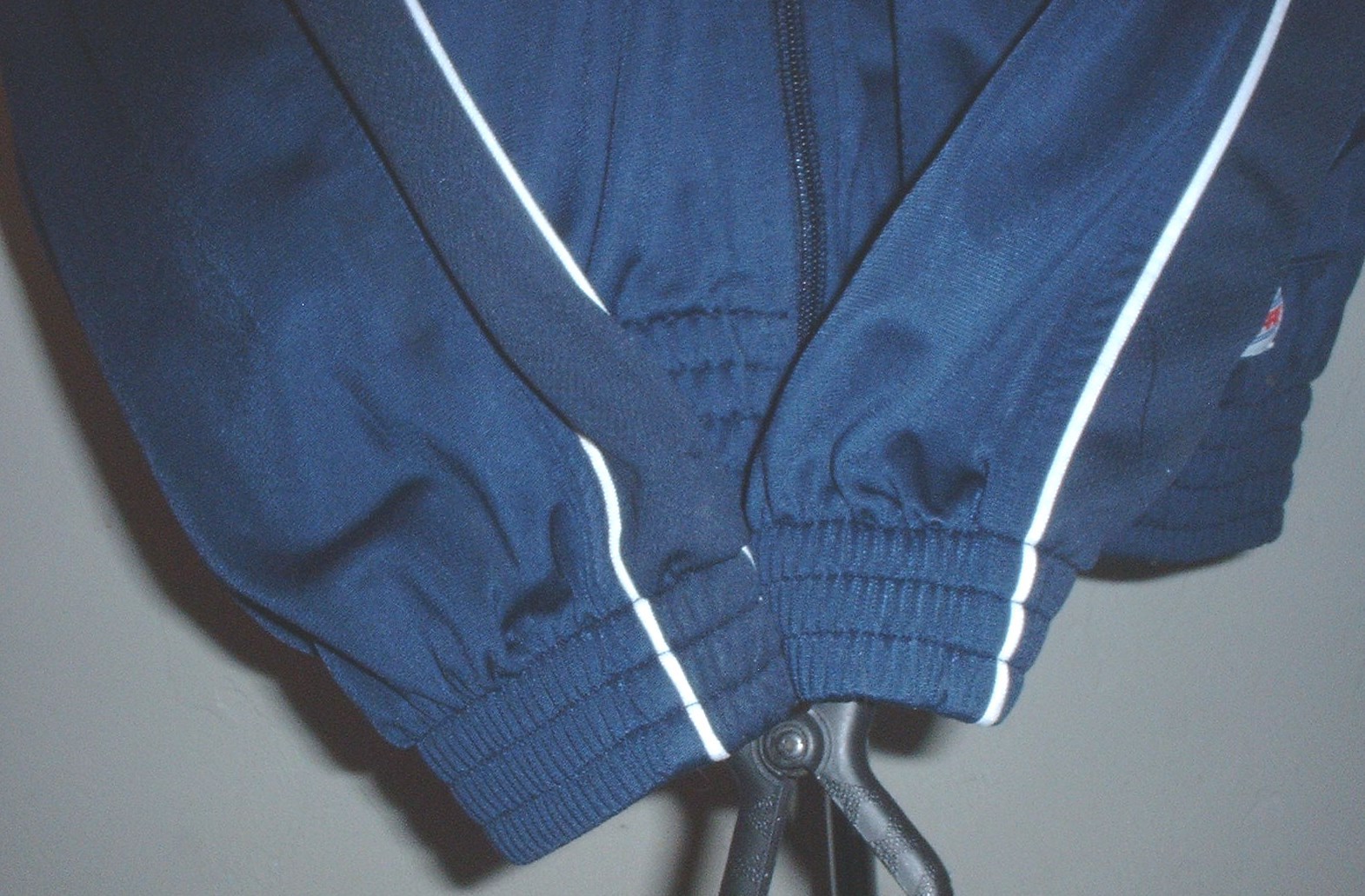 USMC US Marine Corps logo blue tracksuit jacket size X-Lg, Soffe - Other