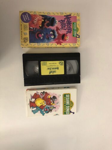 Sesame Songs:Monster Hits!by Random House(VHS 1990)TESTED RARE- SHIPS N ...