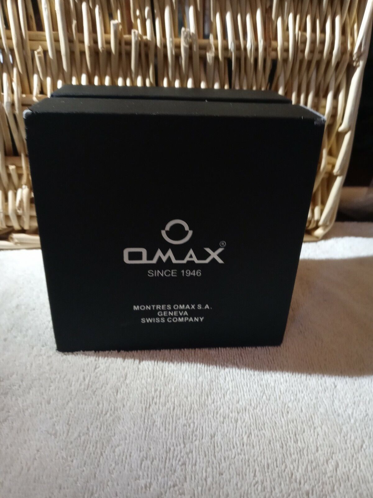 Omax Since 1946 Montress OMAX S. A. Swiss Company Box Only - Wristwatches