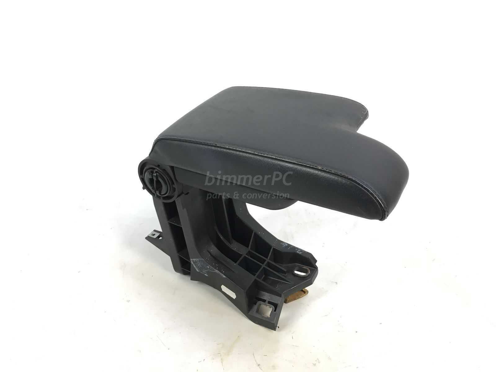 BMW E46 3-Series Black Leather Center Console Arm Rest w Cubby M3 1999 ...