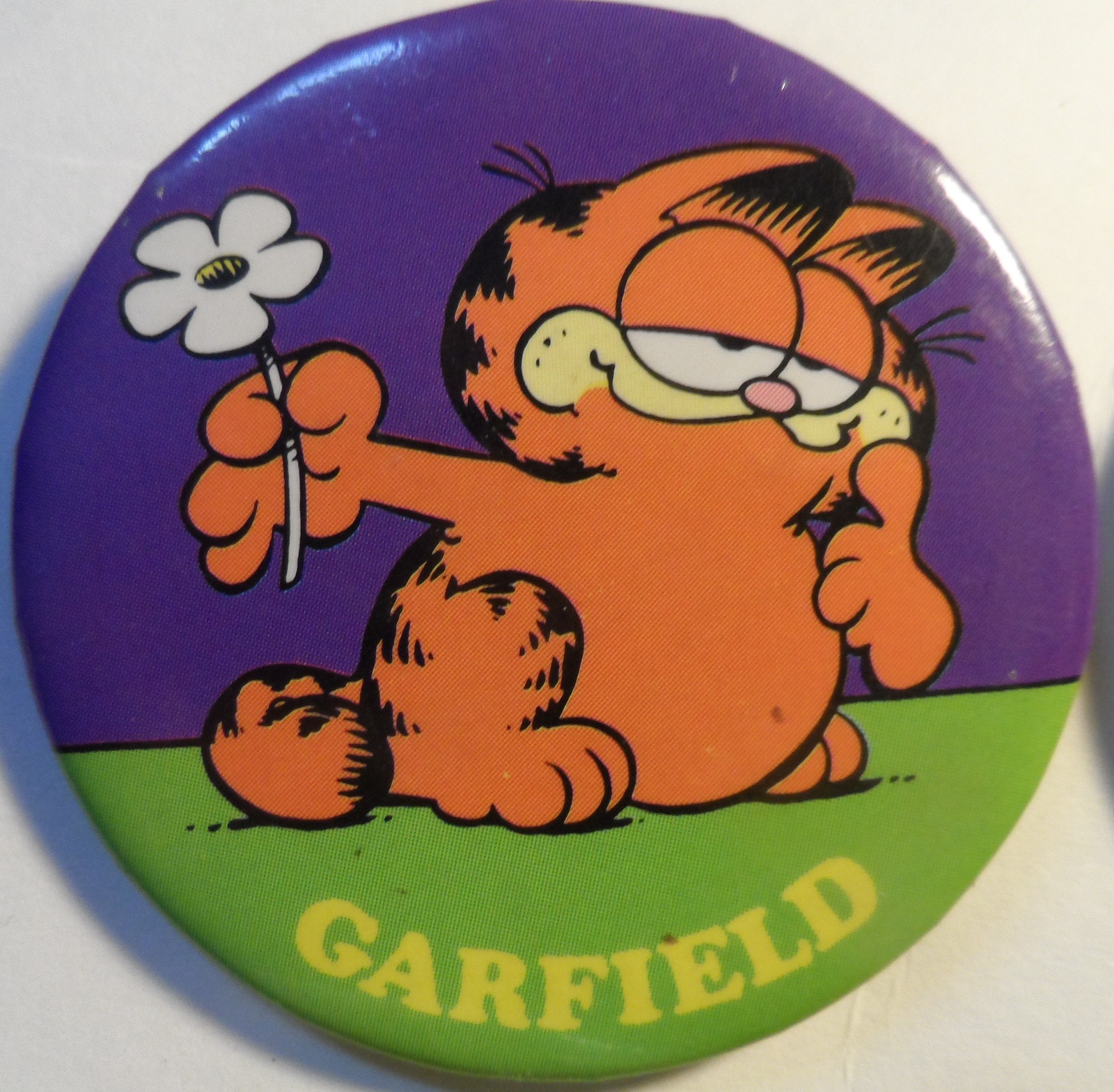 Garfield The Cat 5 Vintage Metal Buttons Created Jim Davis Muncie ...