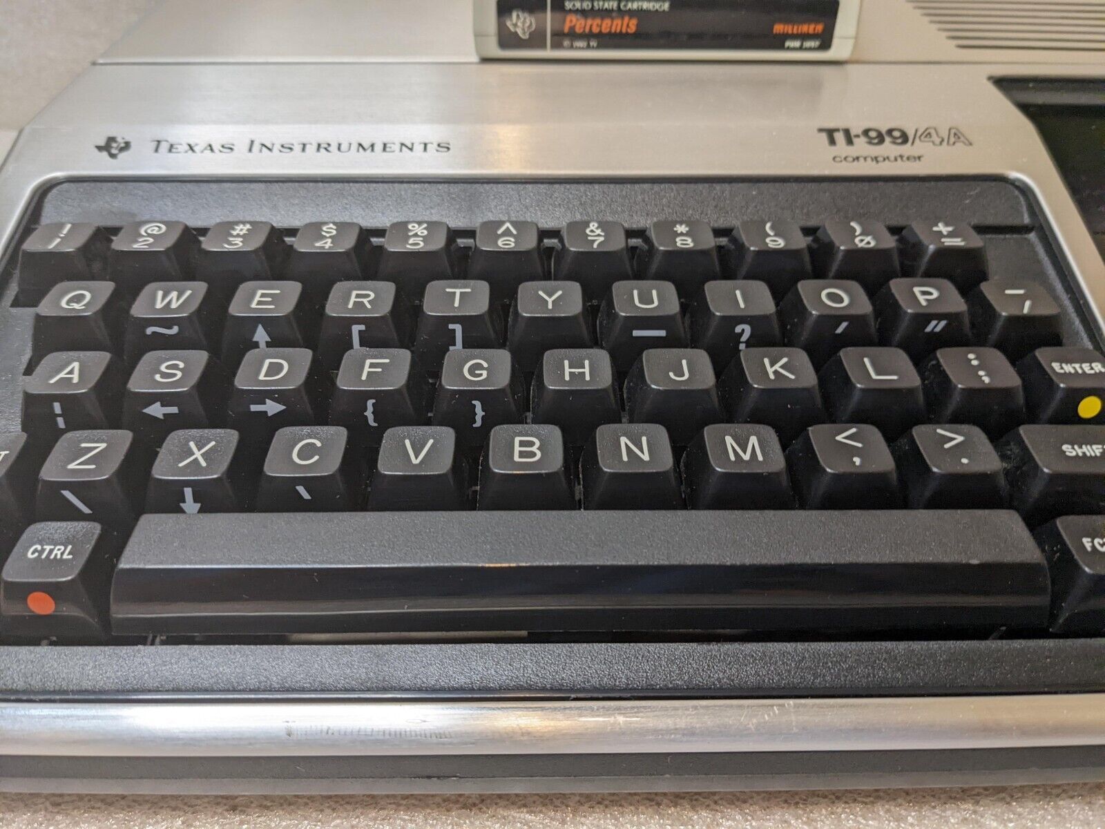 Vintage Texas Instruments Home Computer TI-99/4A - Percents - Vintage ...
