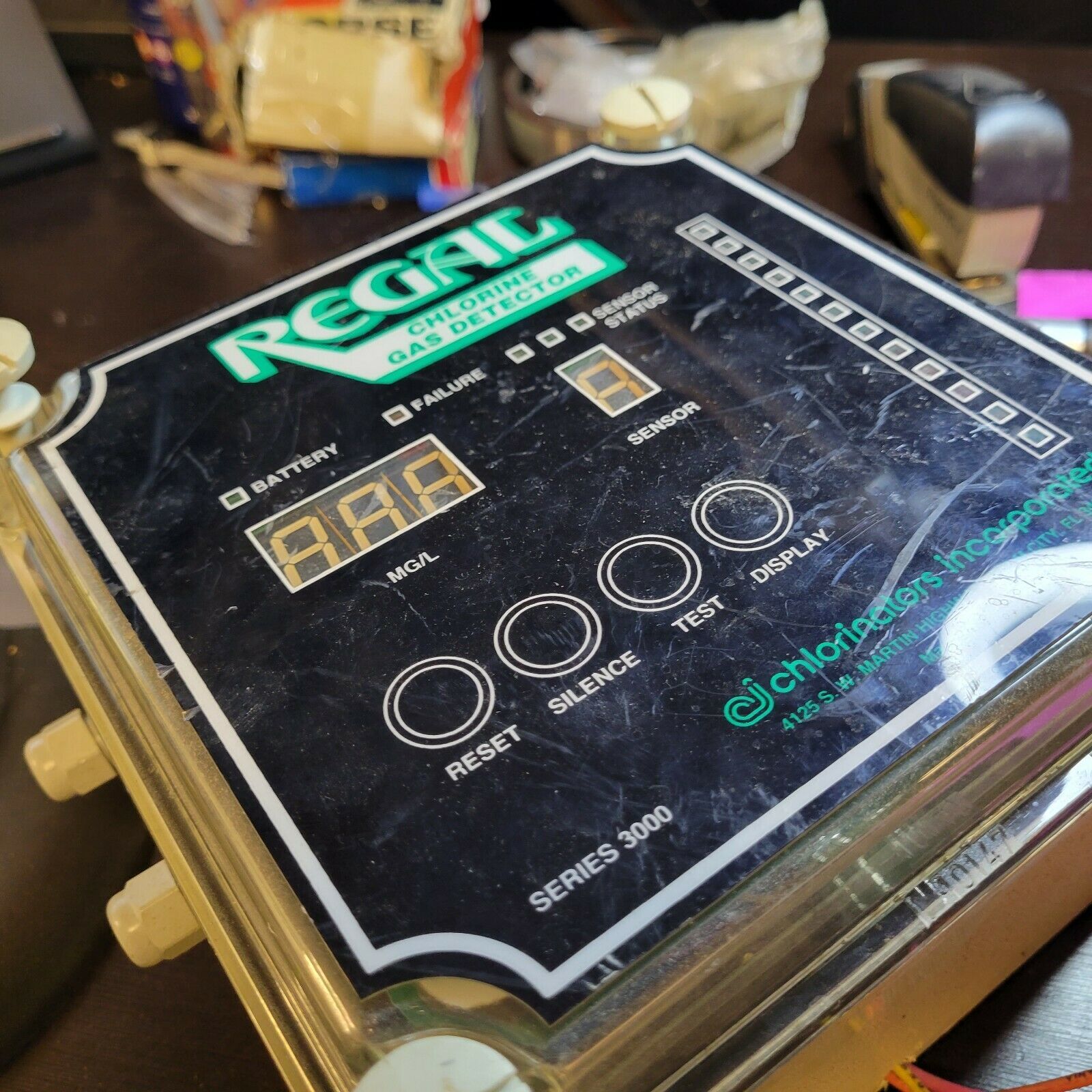 CHLORINATORS SERIES 3000 3001-1-0 REGAL CHLORINE GAS DETECTOR $199 - Other Sensors