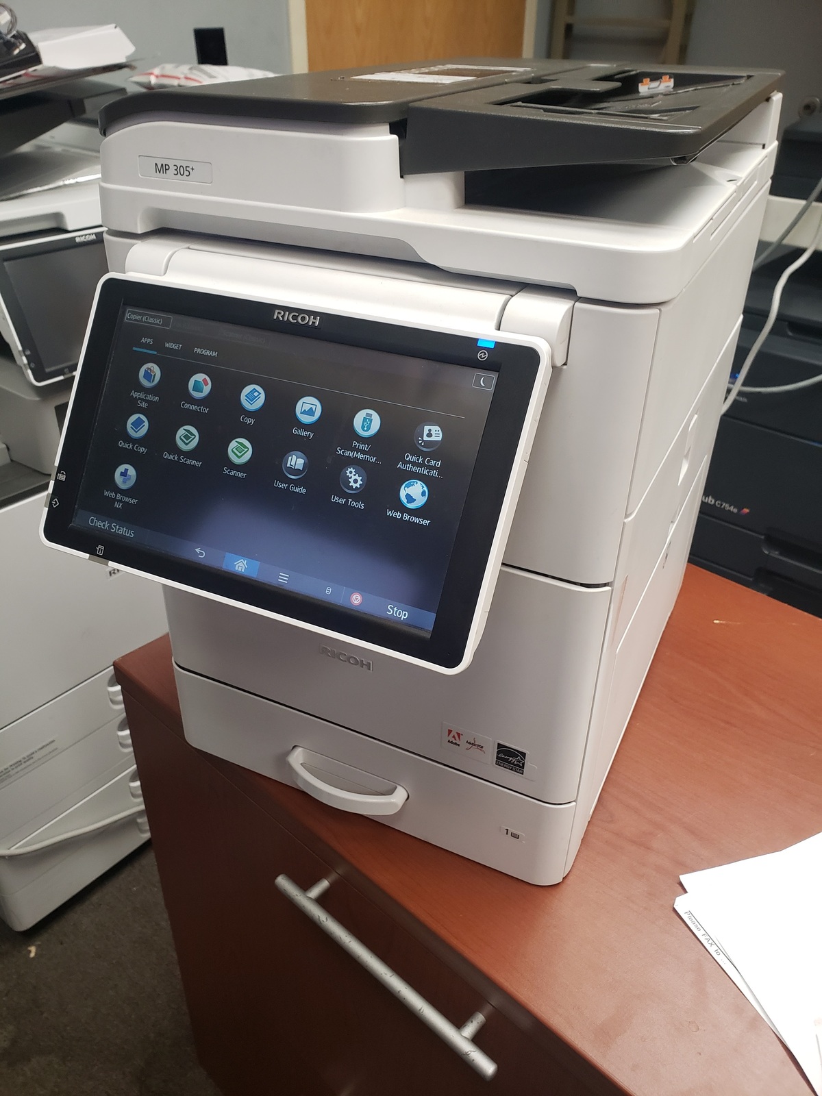 Ricoh Aficio MP 305 A4/A3 Monochrome Laser Multifunction Copier - Copiers