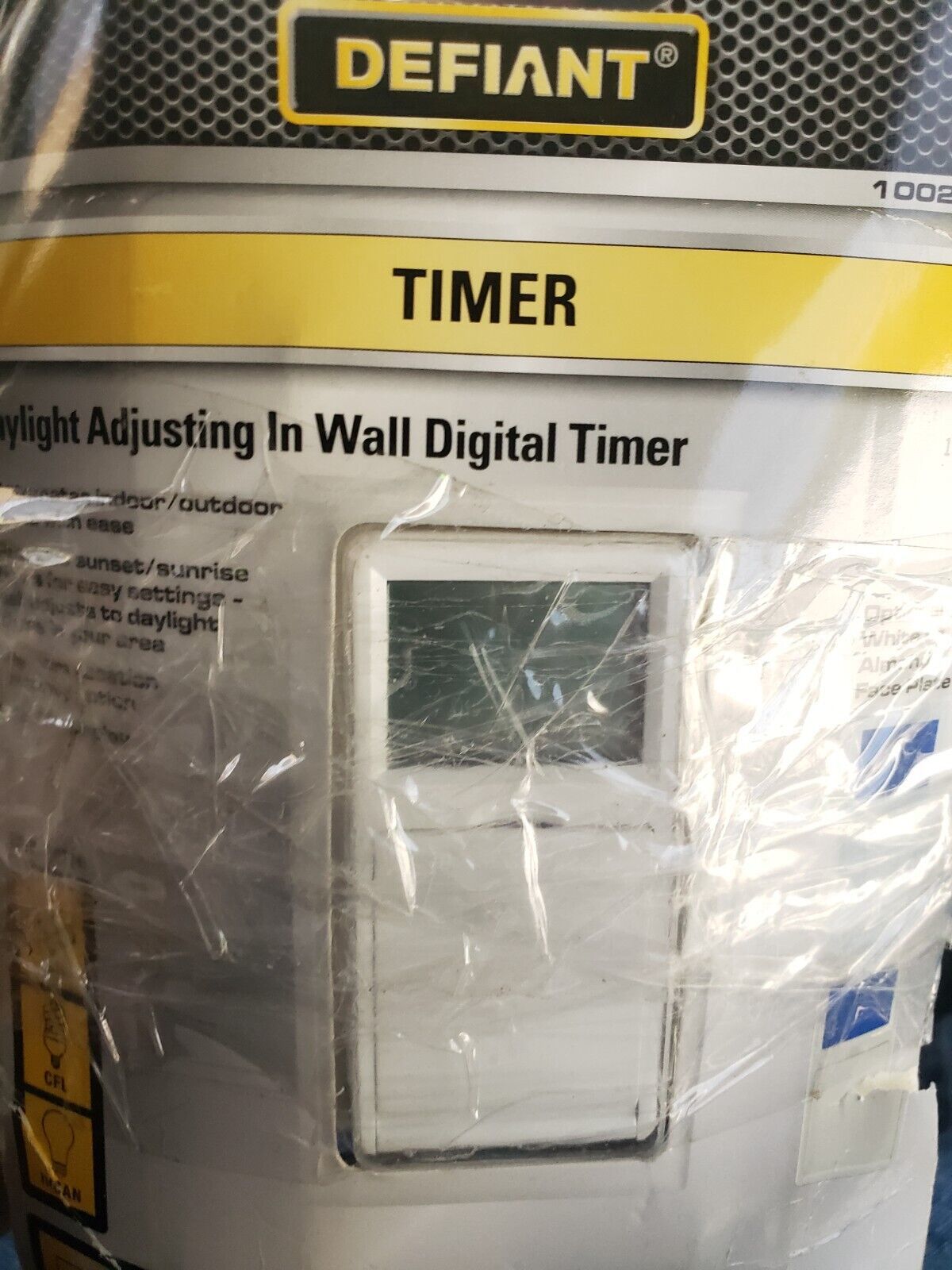 15 Amp In-Wall 3-Way Daylight Adjusting Digital Timer Switch with Screw ...