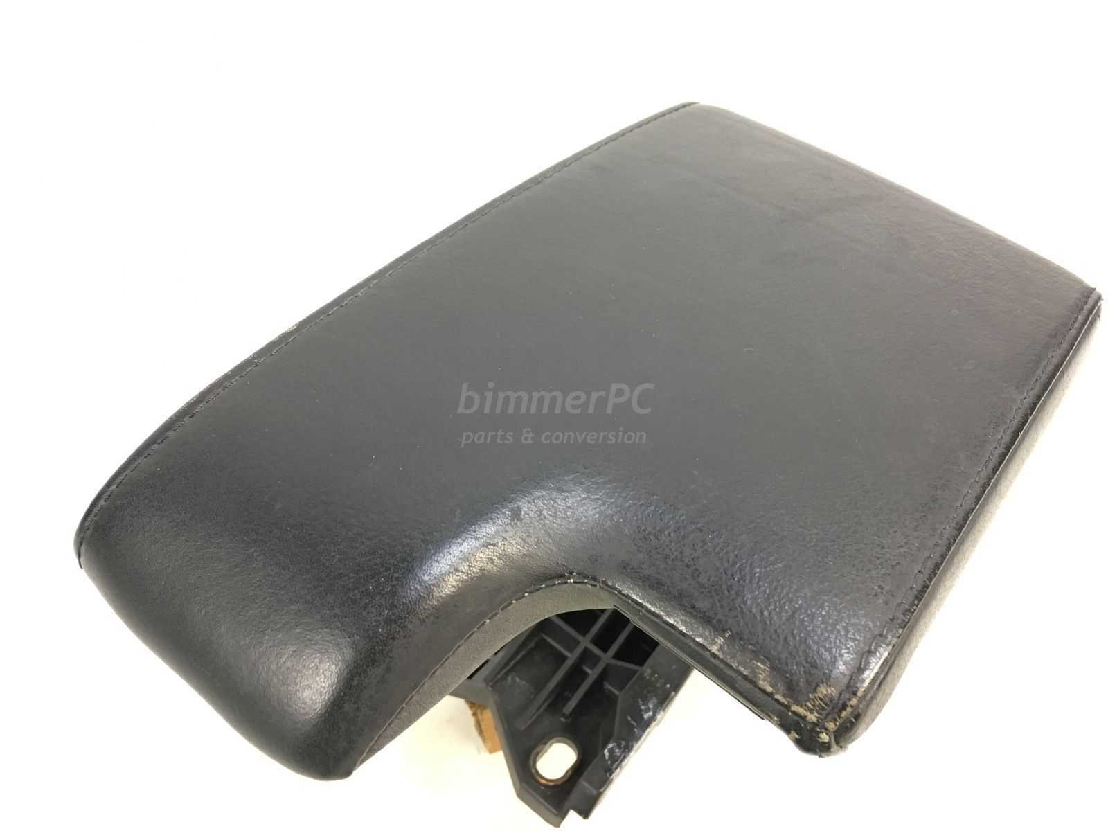 BMW E46 3-Series Black Leather Center Console Arm Rest w Cubby M3 1999 ...