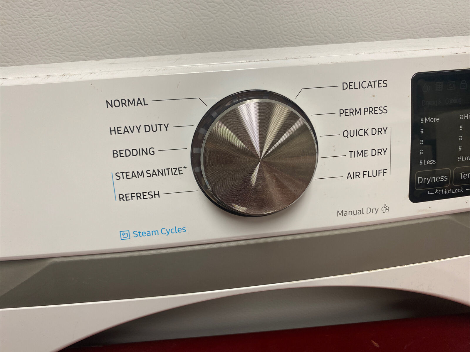 SAMSUNG DRYER CONTROL PANEL # DC97-21616C DC92-02390C - Washer & Dryer ...