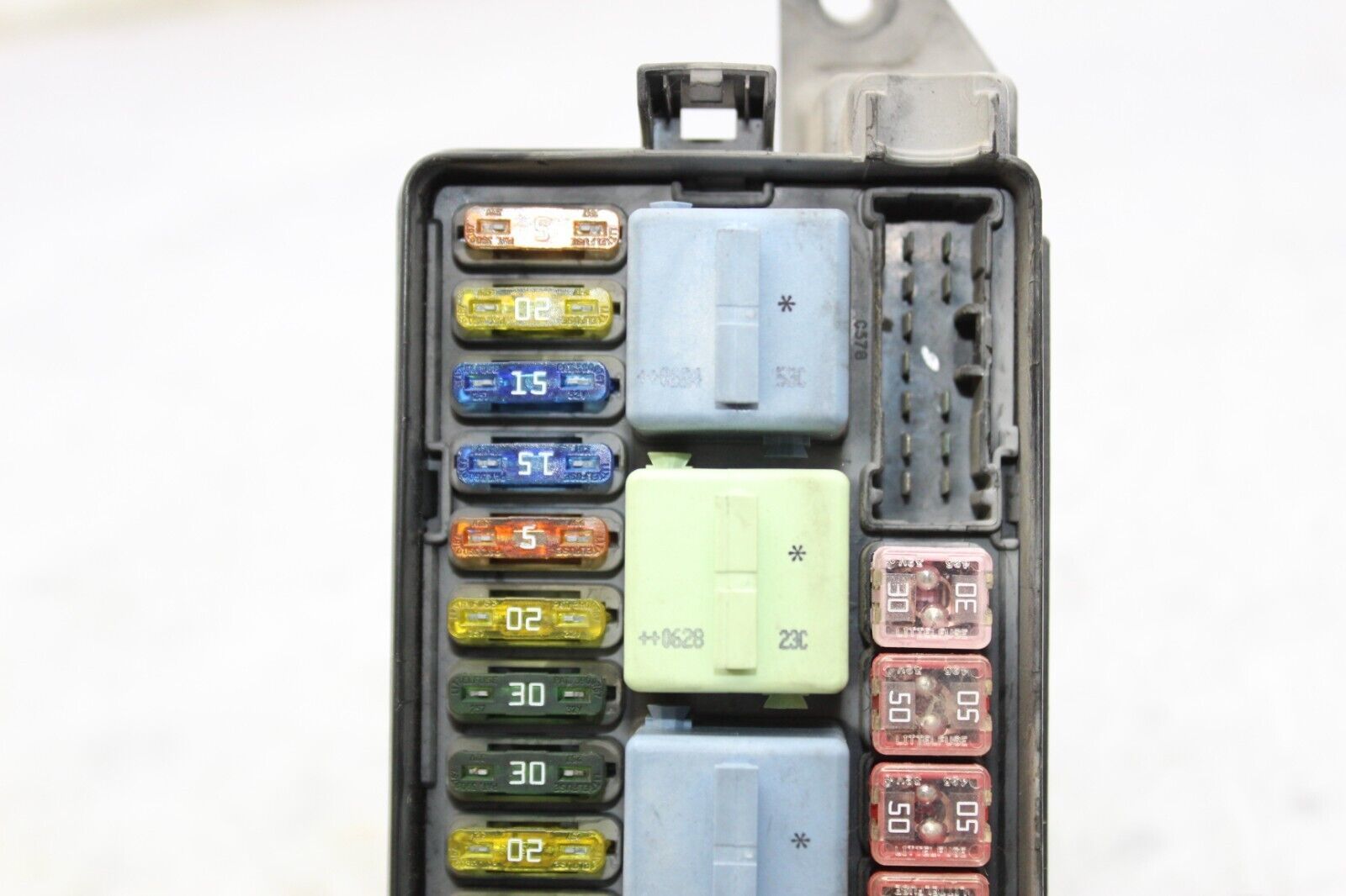 02-06 MINI COOPER S CONVERTIBLE Fuse Box Relay Module F101 - Fuses ...