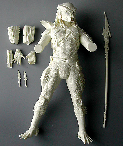 PREDATOR HUNTER with Spear 1/6 Narin Sculpts DIY Resin Model Kit Figure ...