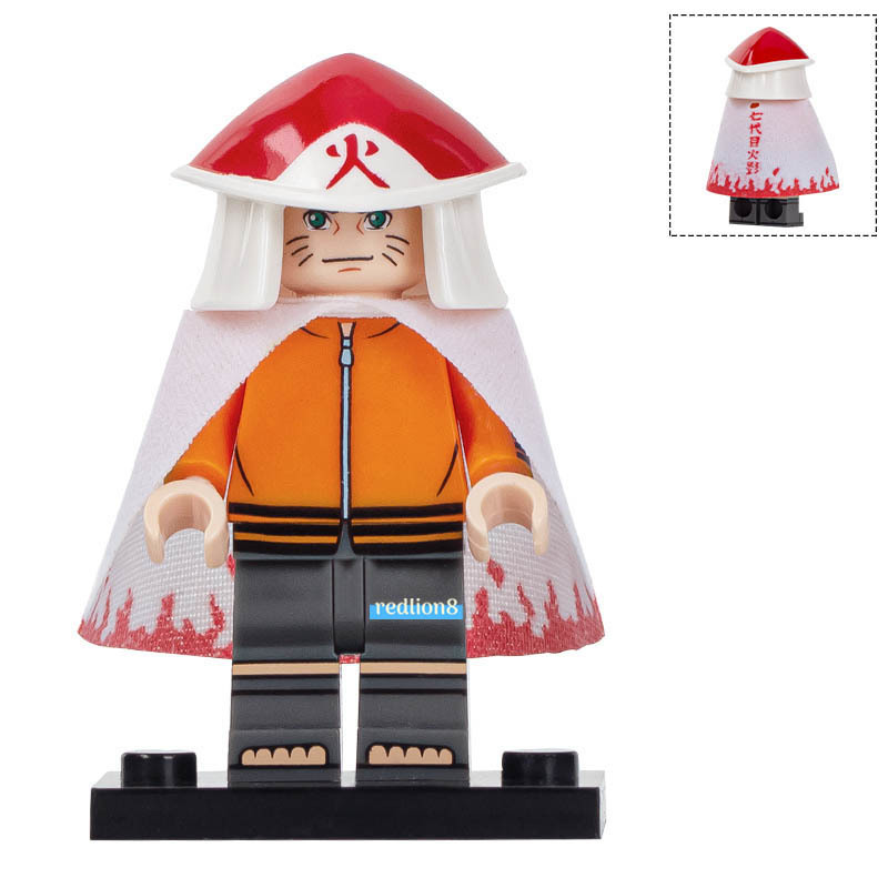 Naruto Uzumaki (Hokage) Anime Heroes Naruto Lego Compatible Minifigure ...
