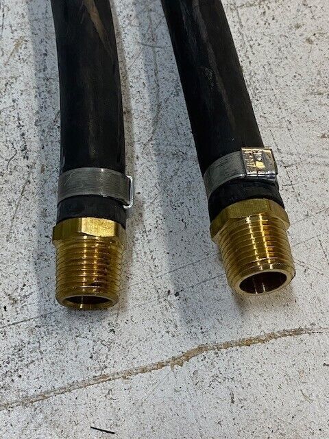 2 Qty of Parker Series 7093 GST 1/2" 12.7mm 300Psi, 3-1/2ft Hoses (2 ...
