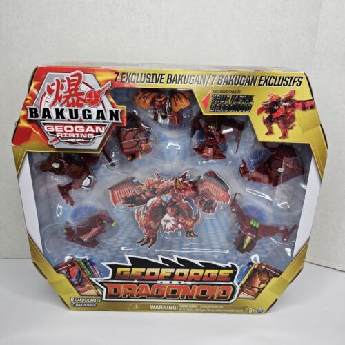 Bakugan Geogan Rising Geoforge Dragonoid 7 Bakugan Metal Dragonoid 8 ...