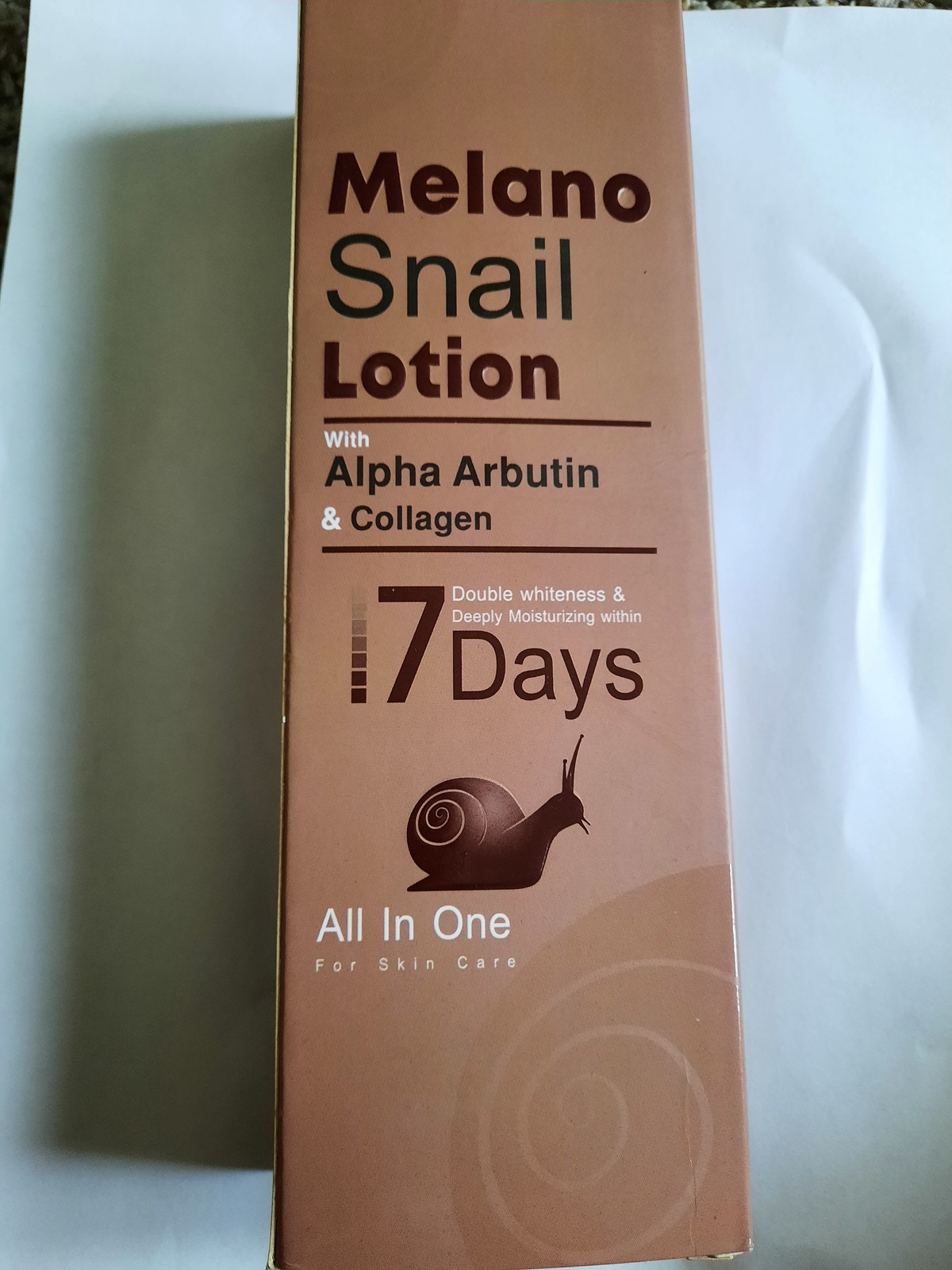 Melano snail lotion with Alpha arbutin & COLLAGEN.300ml - Lightening Cream