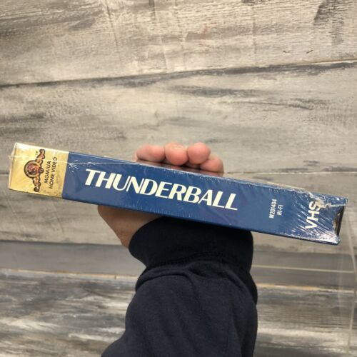 Thunderball VHS NEW FACTORY SEALED Sean Connery James Bond 007 Pink Panther - VHS Tapes