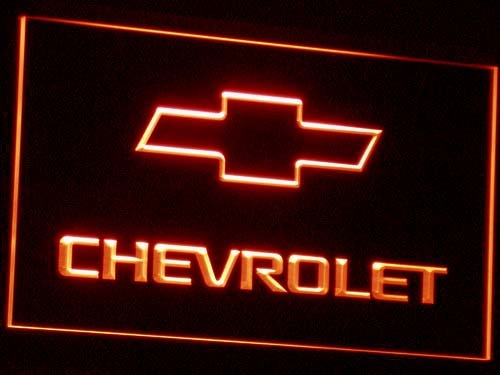 Chevrolet Illuminated Led Neon Sign Home Decor Room, Garage, Lights ...