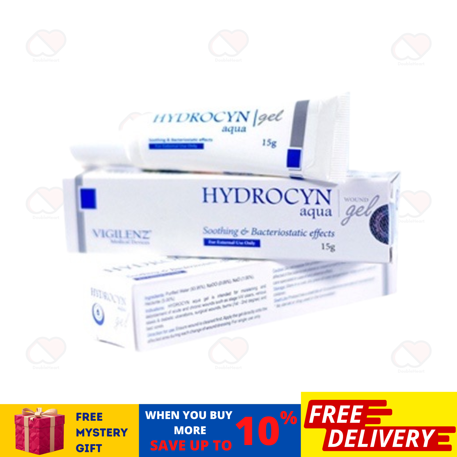 Hydrocyn Aqua Wound Gel For Burns, Ulcers, Sores (replace Solcoseryl ...